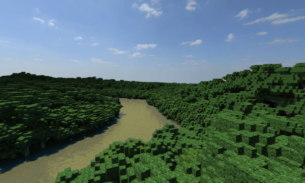 Rainforest River Minecraft Map
