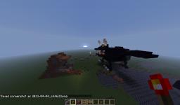 Dragon skeleton Minecraft Map