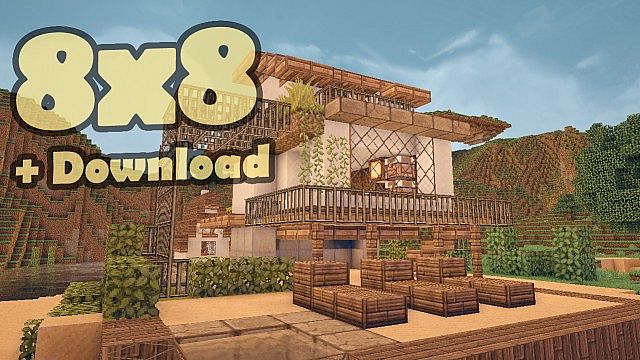 Mobi House 8x8 - by Hordor Minecraft Map