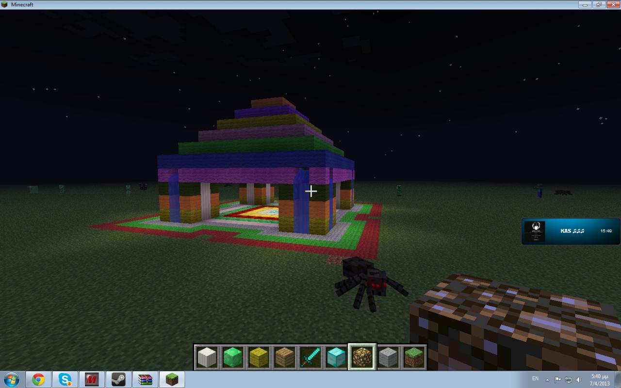 warp wild schematic Minecraft Project