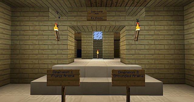 Battle of Dimensions Minecraft Map