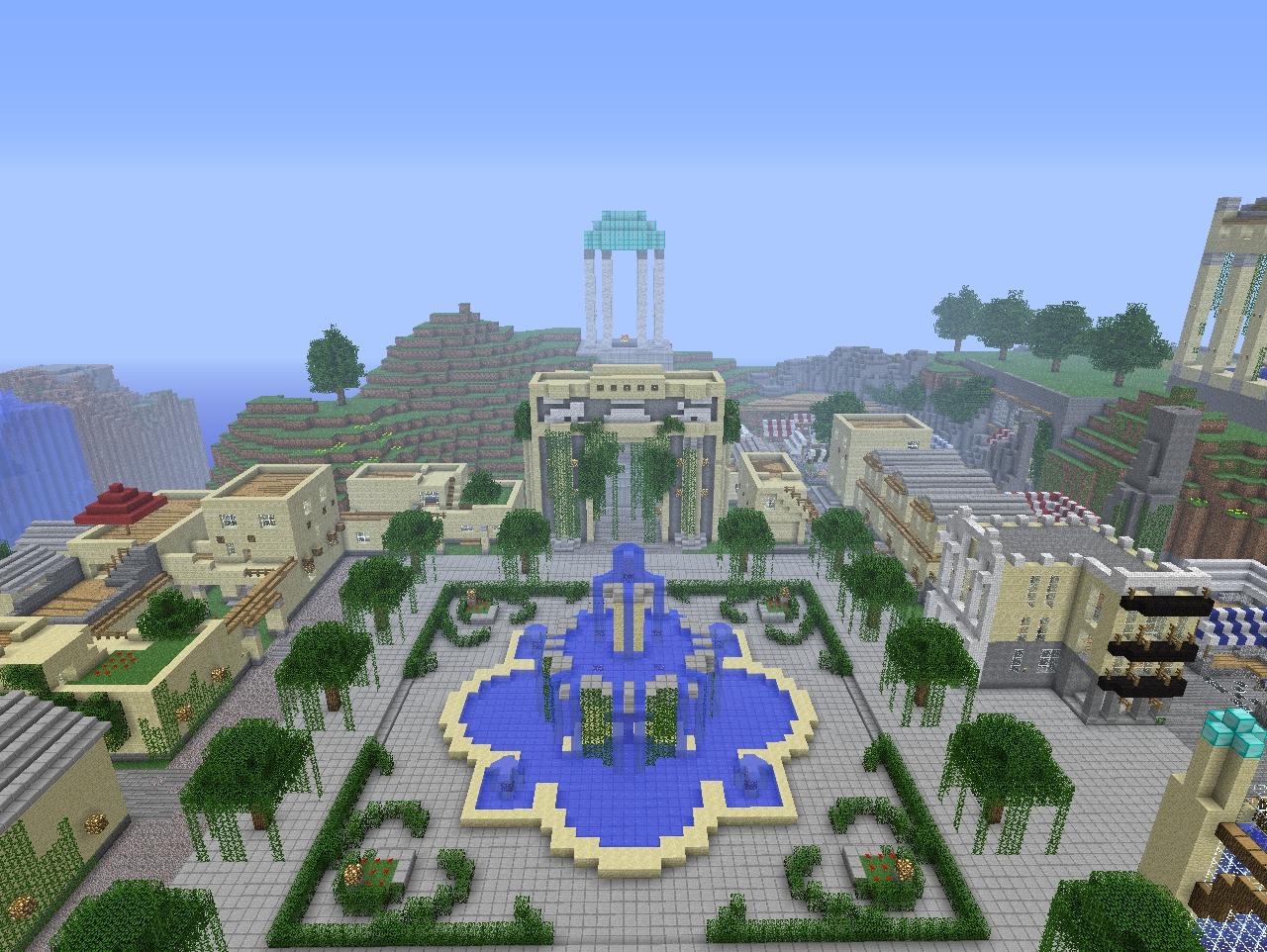 Aerial PVP Minecraft Server