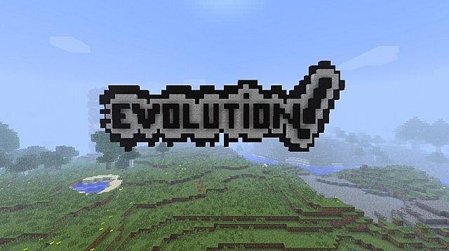 Evolution Logo Minecraft Map