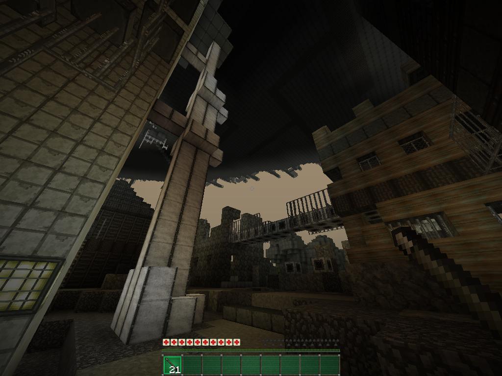 Final Fantasy VII (Midgar) Minecraft Map