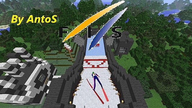 Super Ski Jumping TNT [AntoS] Minecraft Map