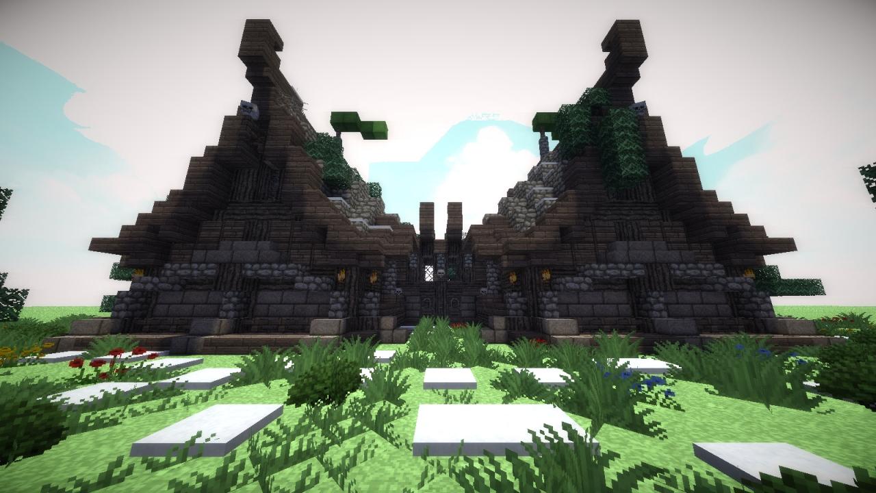 Helmsreach Lodge (Nordic Build) Minecraft Map