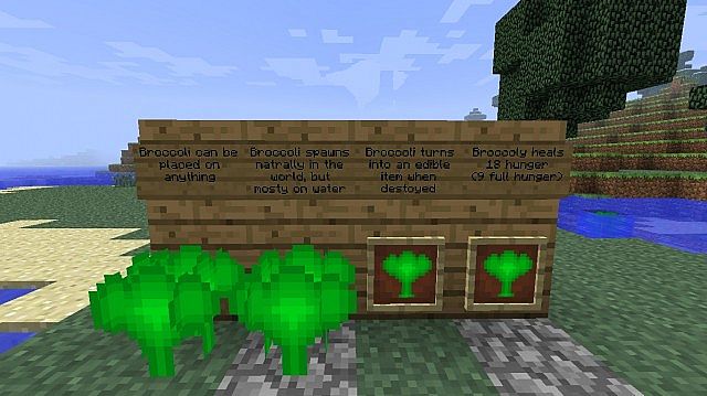 Broccoli Mod [1.6.2] Minecraft Mod