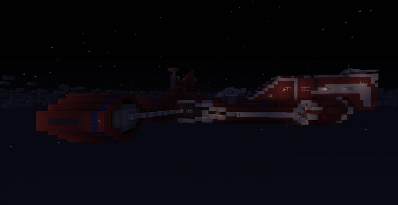 Steve's Space Cruiser Minecraft Map