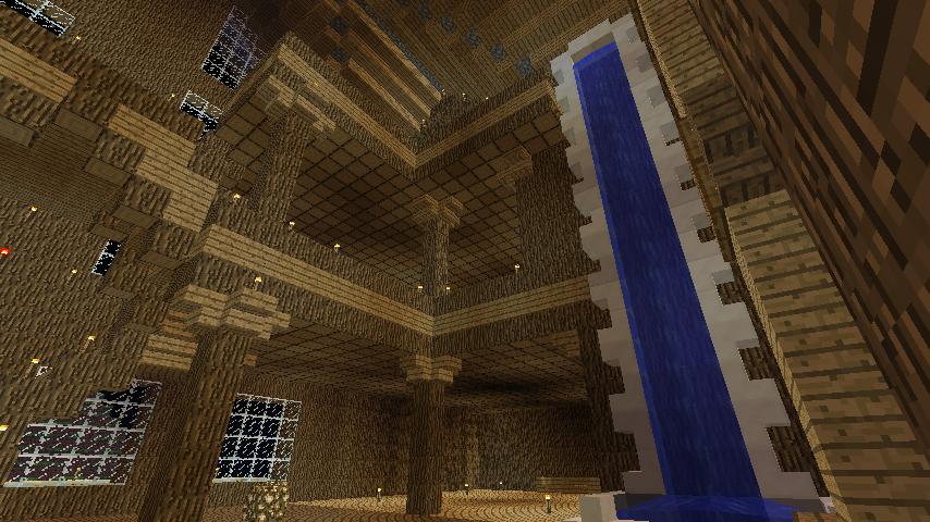 - Modern Log House - Minecraft Map