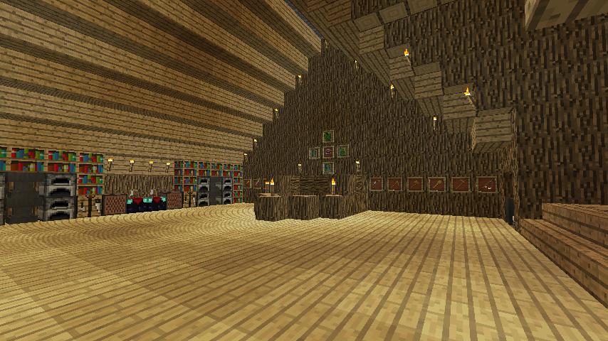 - Modern Log House - Minecraft Map