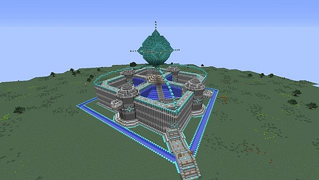 Castle of The Diamond Sun Minecraft Map