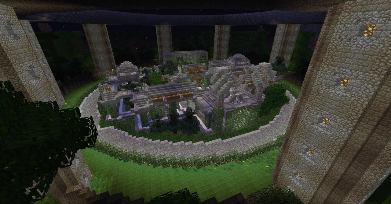 Spawn Project Stucture Minecraft Map
