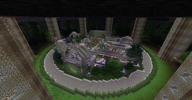 Spawn Project Stucture Minecraft Map