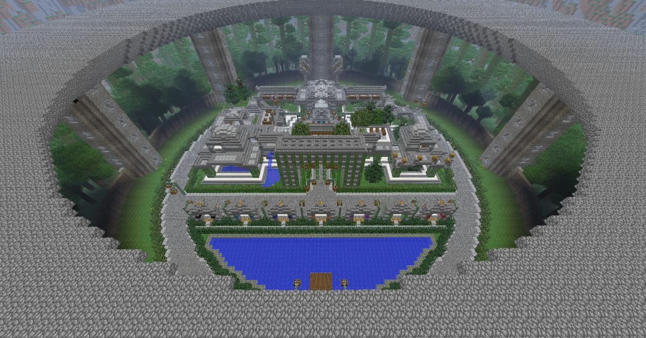 Spawn Project Stucture Minecraft Map