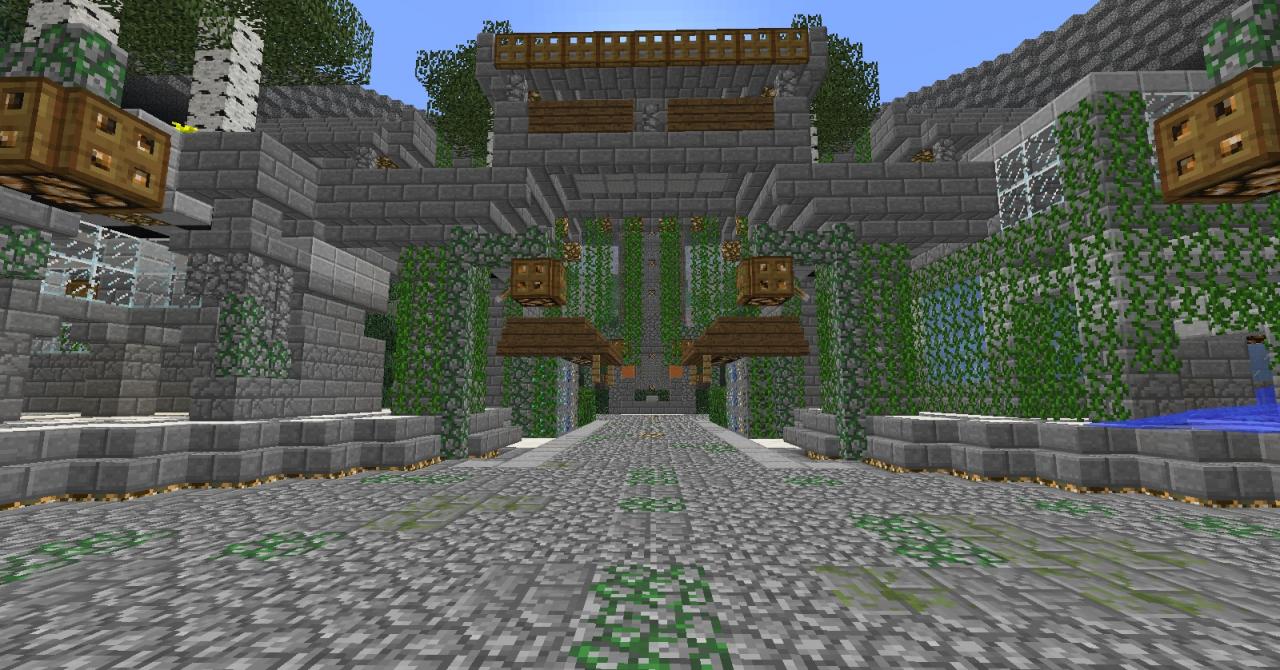 Spawn Project Stucture Minecraft Map