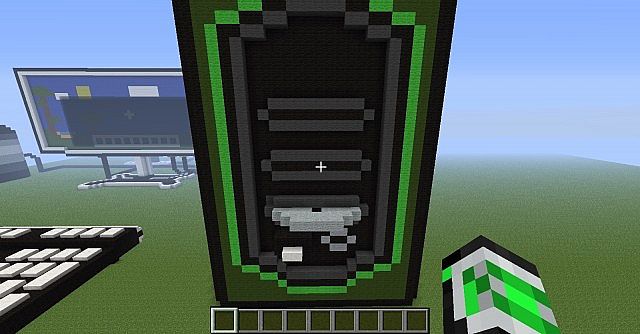 Giant Computer Minecraft Map