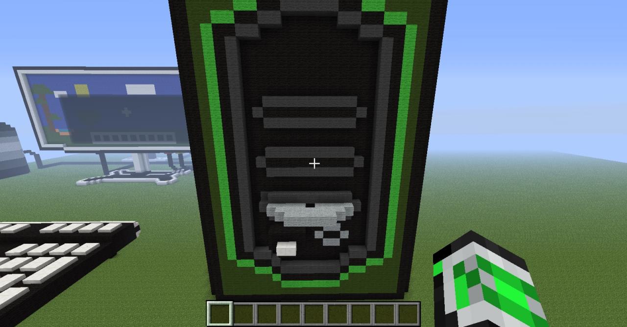 Giant Computer Minecraft Map