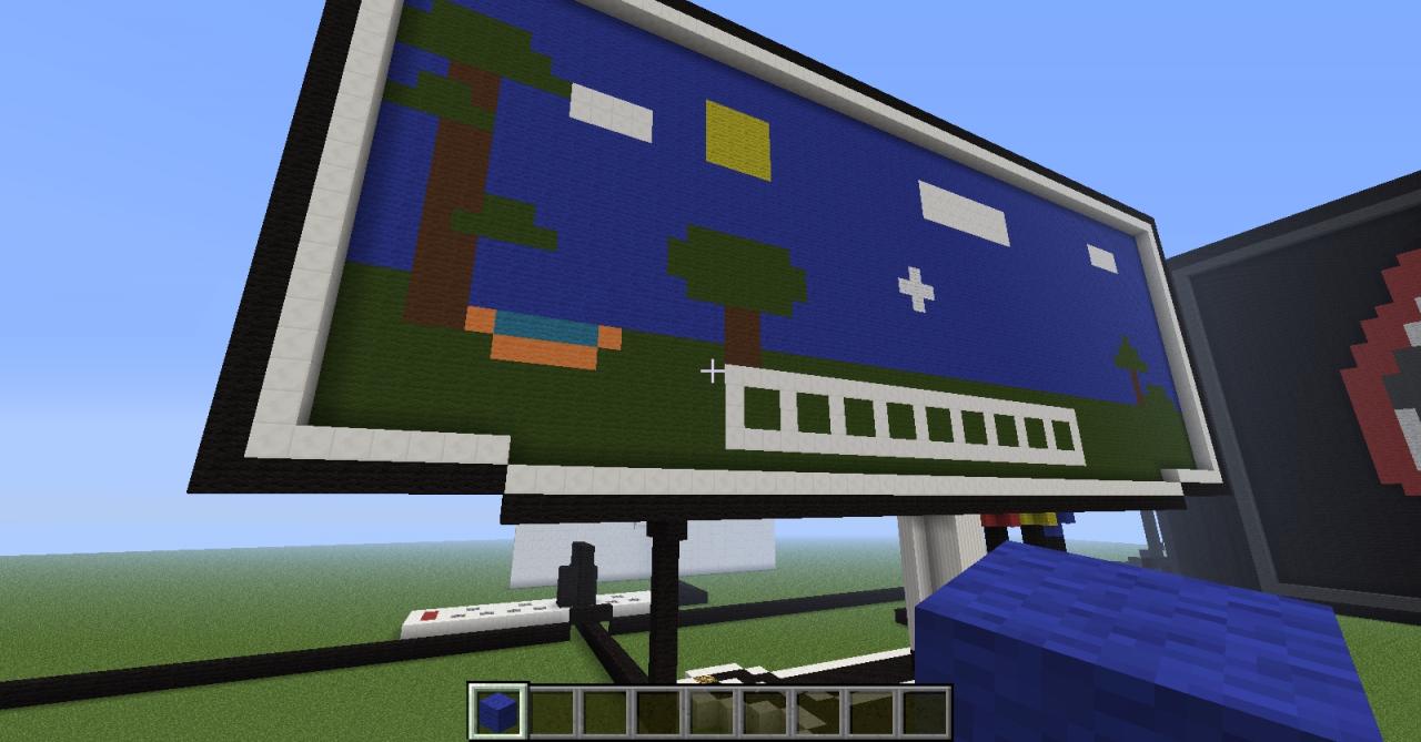 Giant Computer Minecraft Map