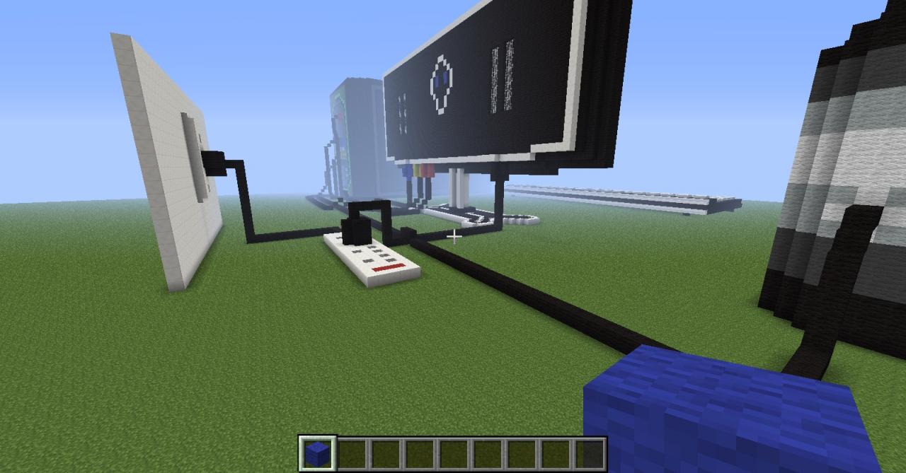 Giant Computer Minecraft Map