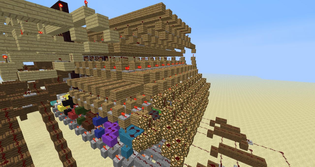 Calculator Minecraft Map