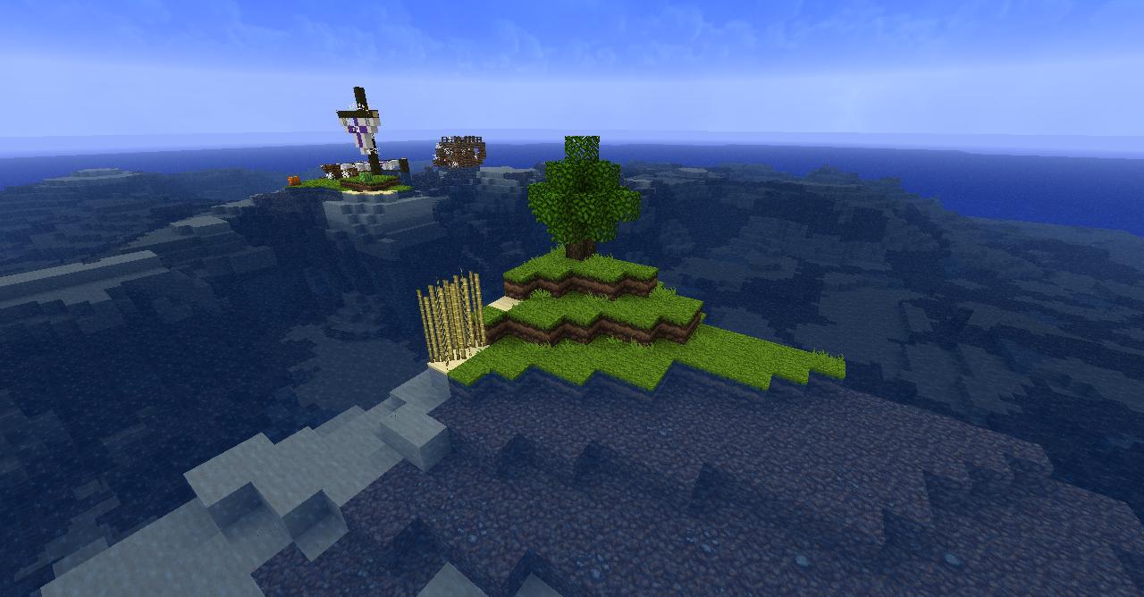 Ship-Wreck Survival Island Minecraft Map