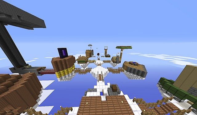 Cloud city Minecraft Map