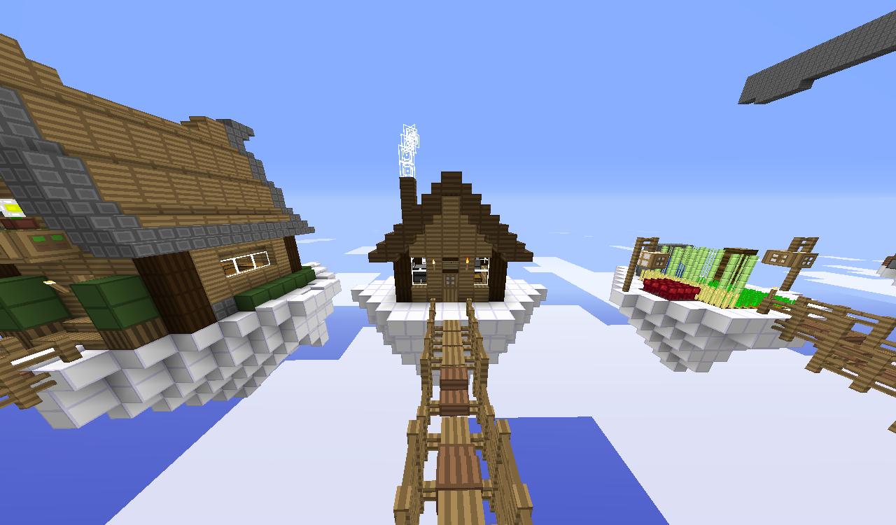 Cloud city Minecraft Map