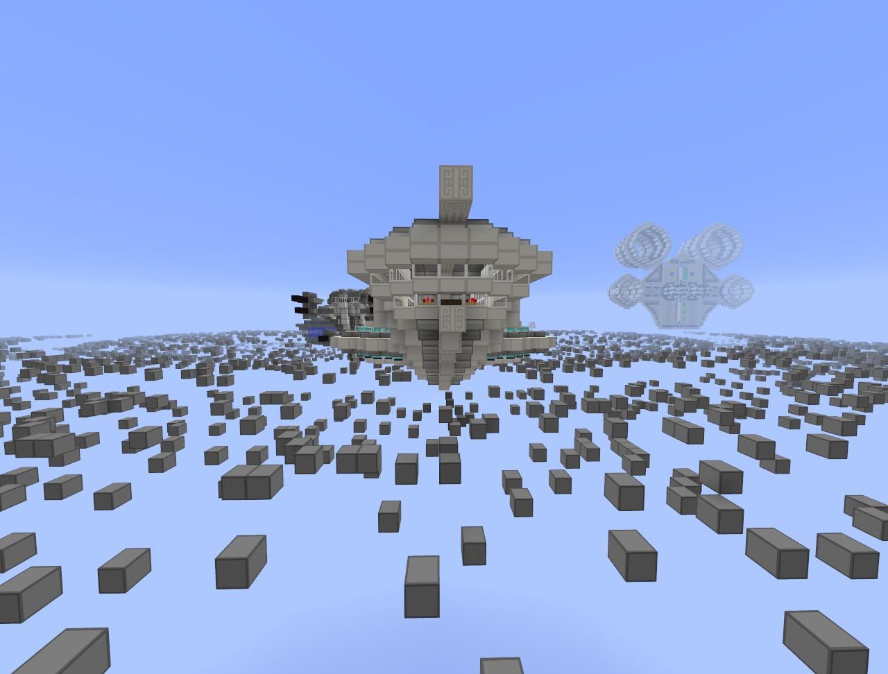 Birch Space Fleet Minecraft Map