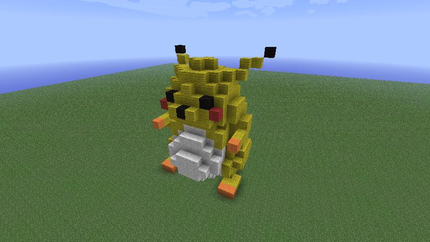 3D Mini Series #2 (Pikachu) Minecraft Map