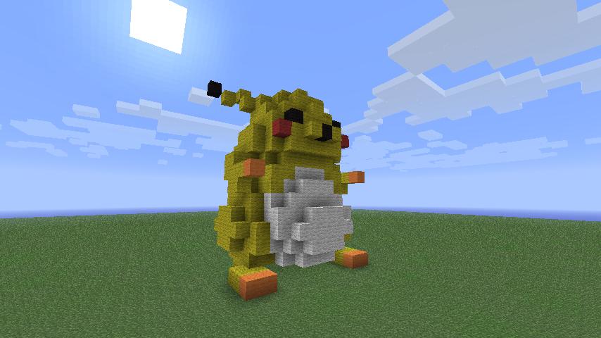 3D Mini Series #2 (Pikachu) Minecraft Map