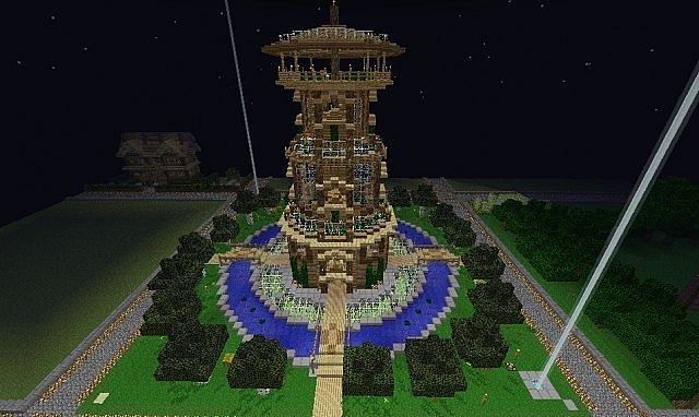 Beautiful wiewpoint Minecraft Map