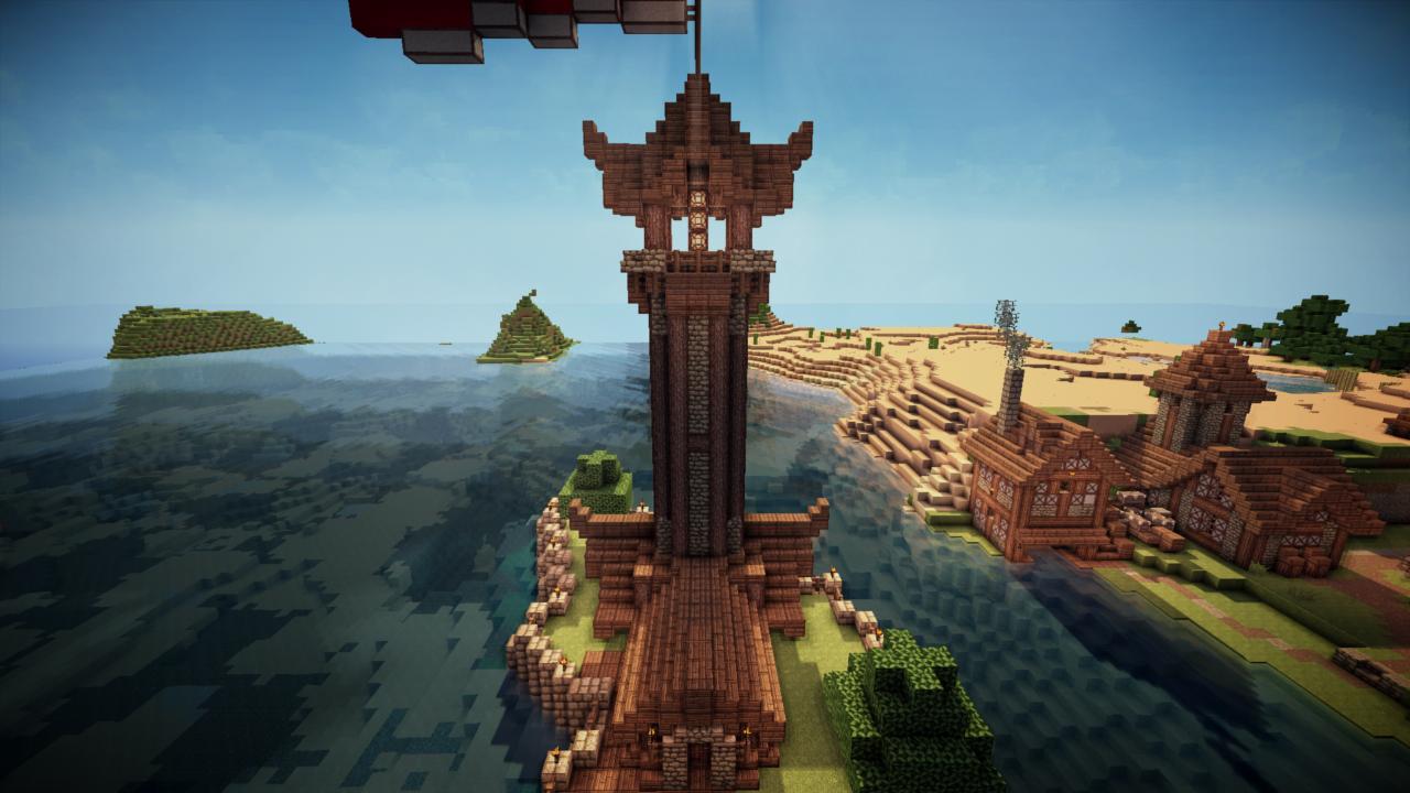 Medieval Lighthouse + Download Minecraft Map