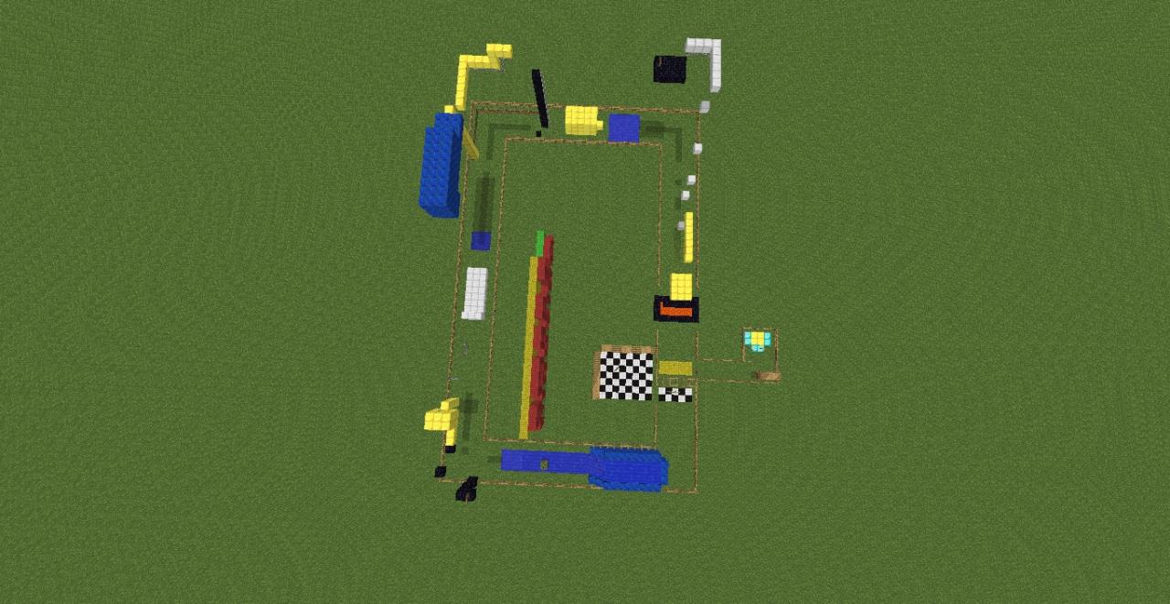 [1.5.1] Smart Moving Obstacle Course Minecraft Map