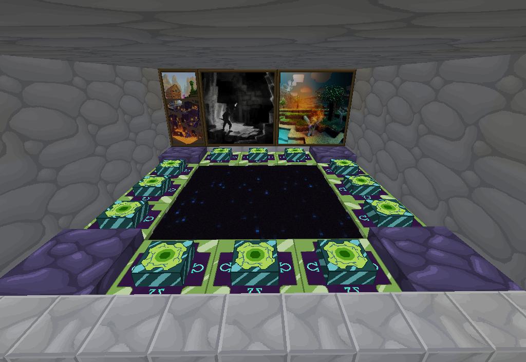 Awsome Tree House & Ender Farm Minecraft Map