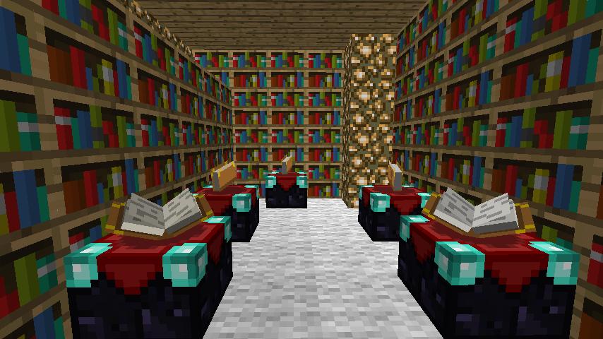 The Library of Enchanting! Minecraft Map