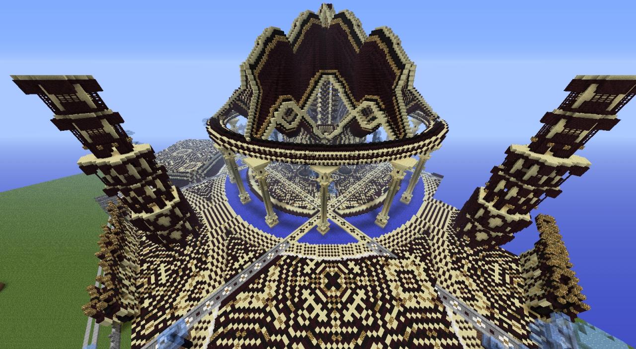 mega spawn Minecraft Map