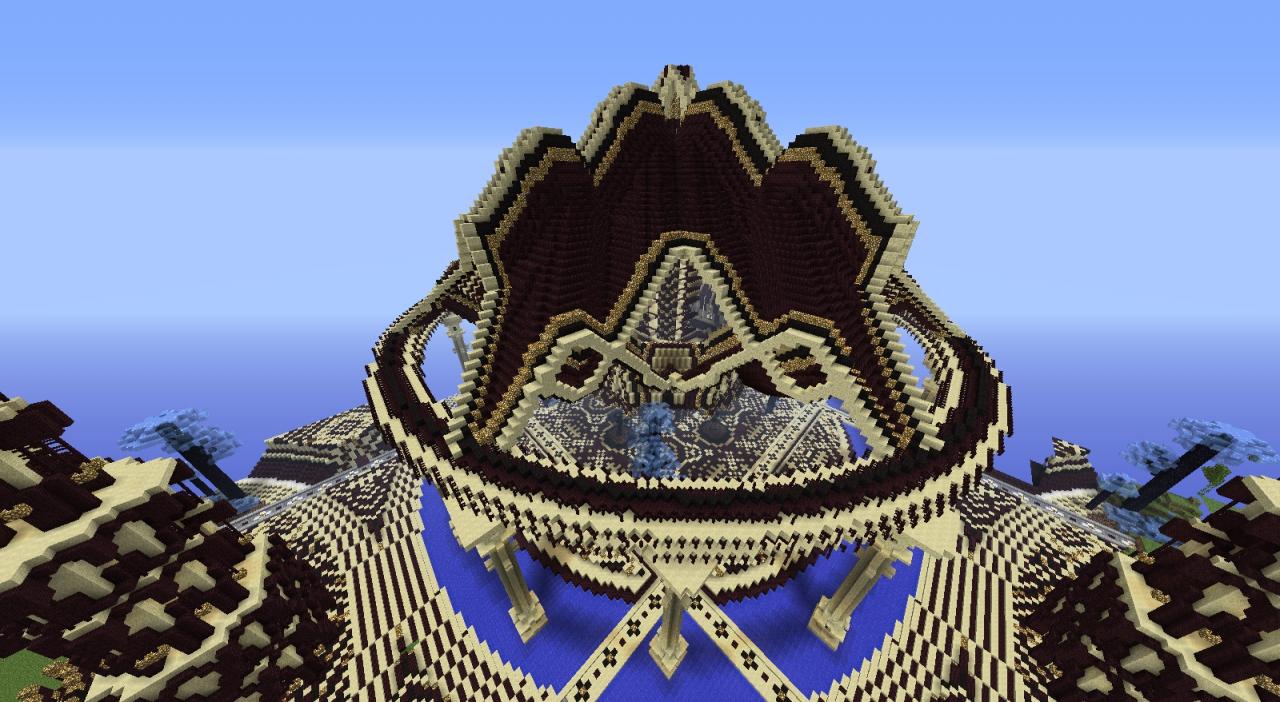 mega spawn Minecraft Map