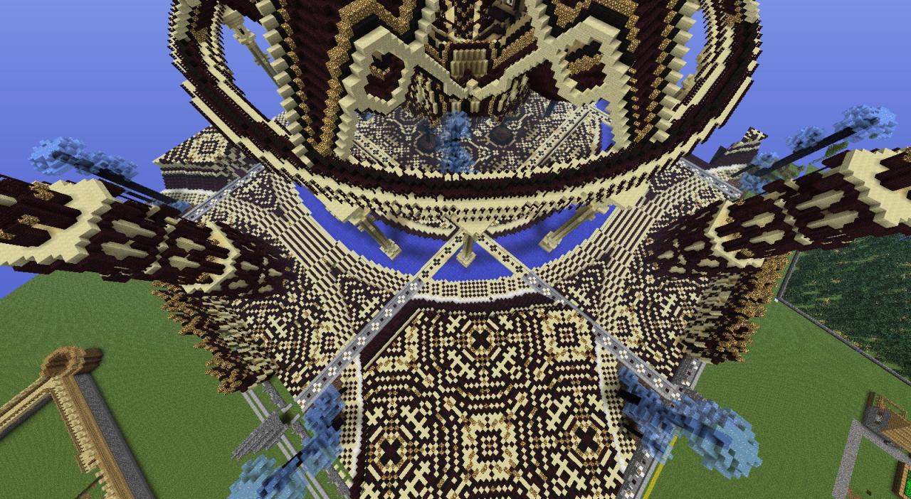 mega spawn Minecraft Map