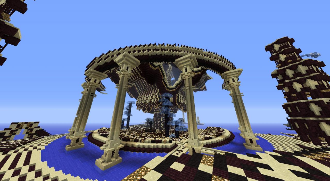 mega spawn Minecraft Map