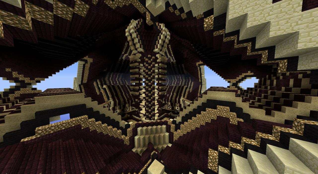 mega spawn Minecraft Map