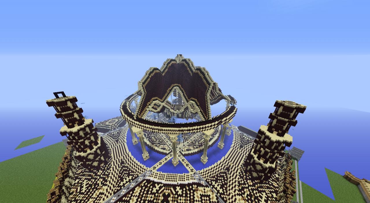 mega spawn Minecraft Map