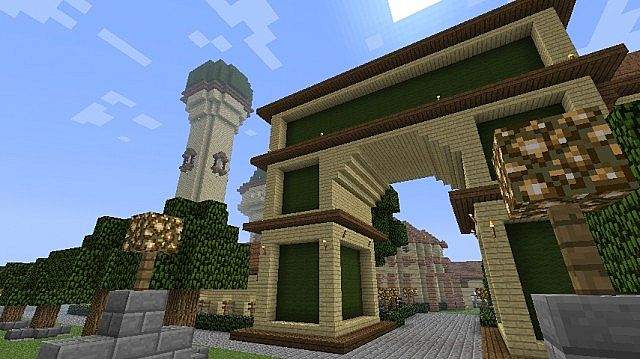 Italian Renaissance/Roman Villa Minecraft Map