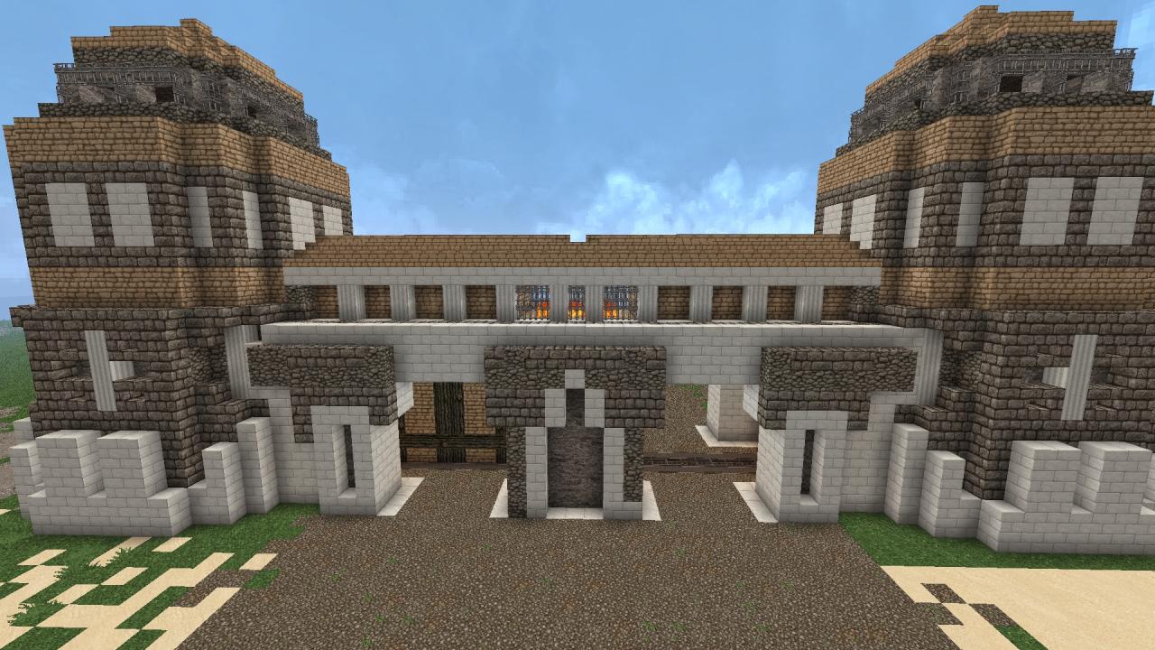 The city of the Hawk Minecraft Map