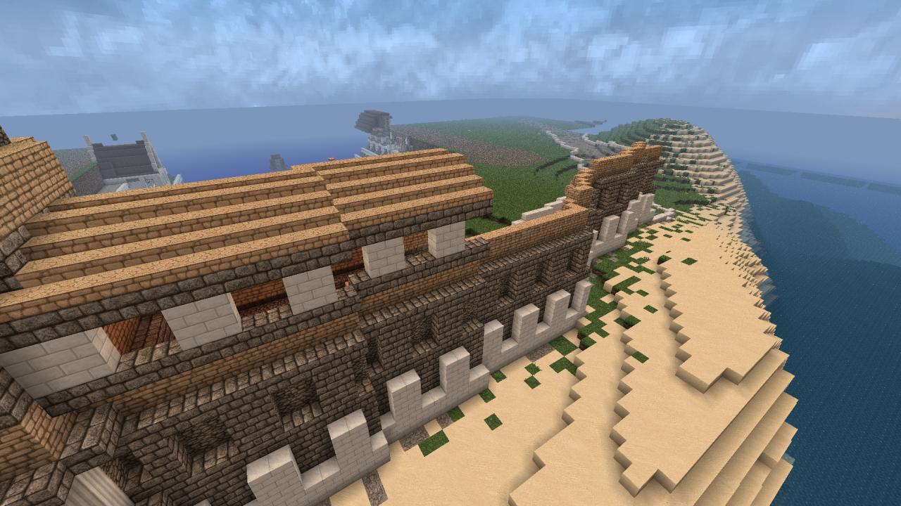 The city of the Hawk Minecraft Map