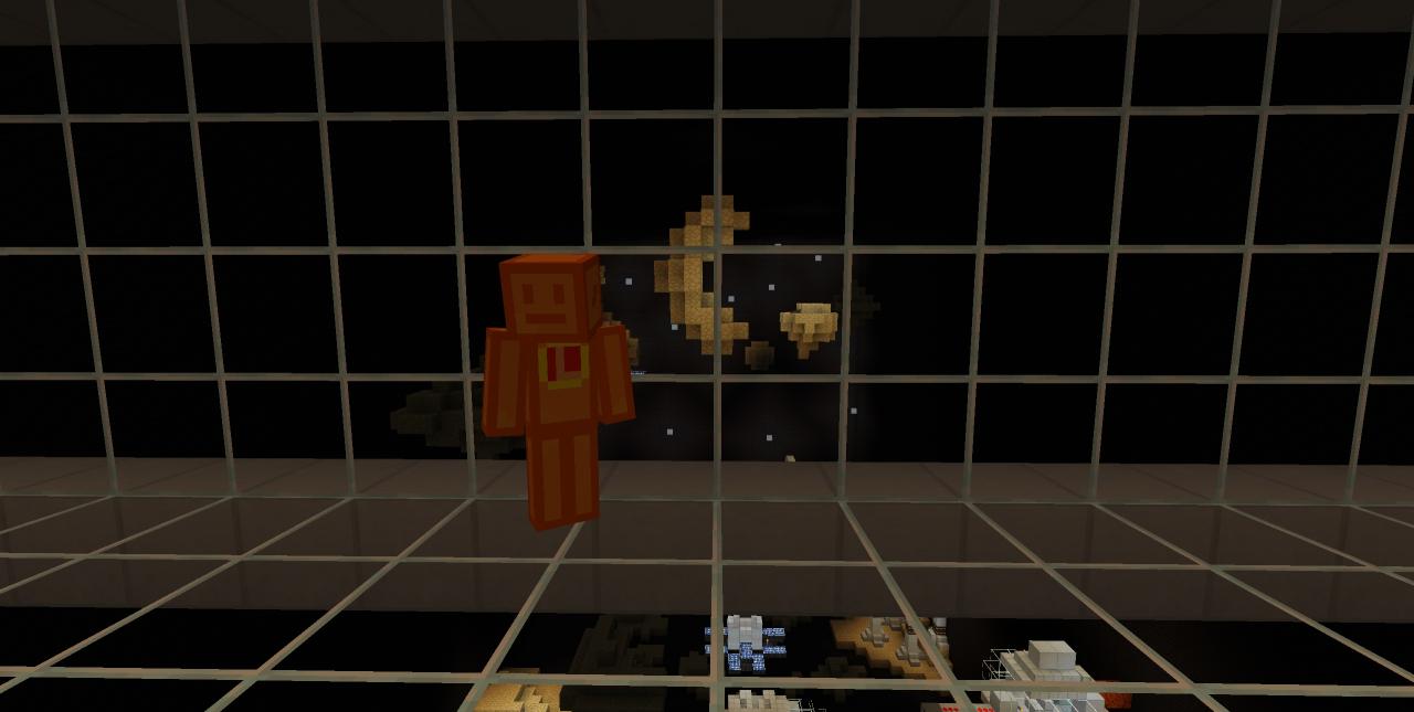 Epic Space cannon battle with Cake Minecraft Map