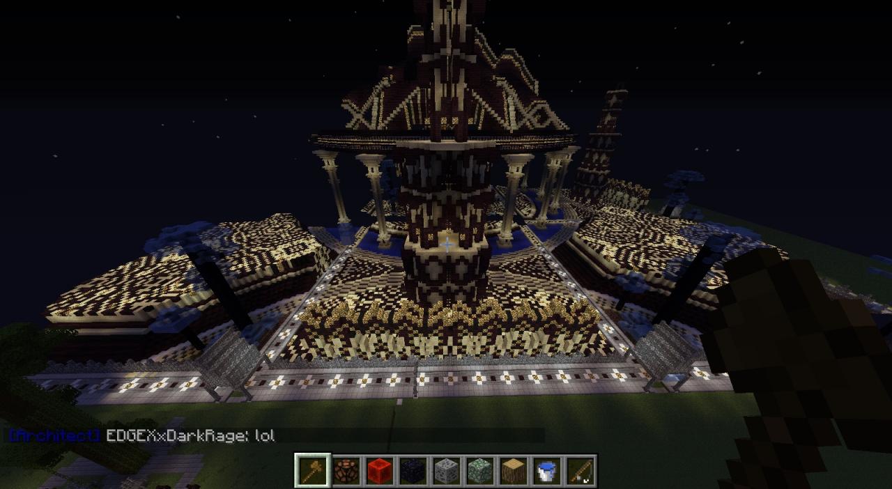 mega spawn Minecraft Map