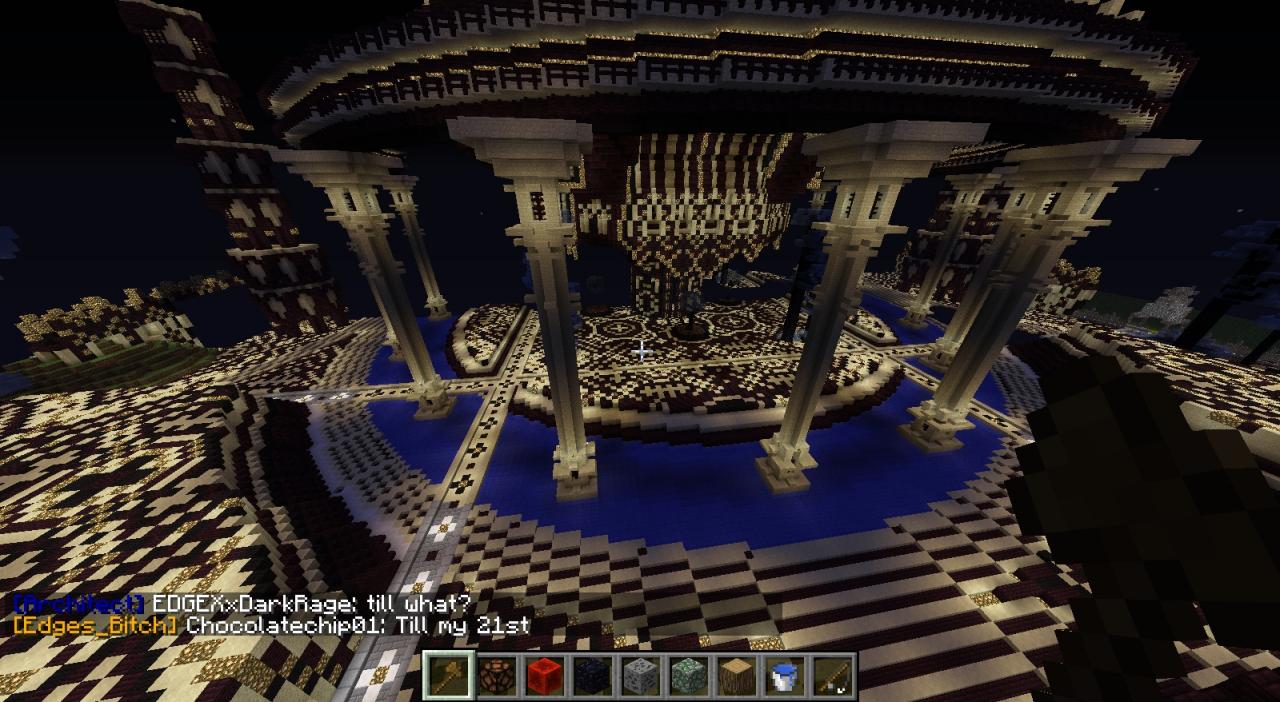 mega spawn Minecraft Map