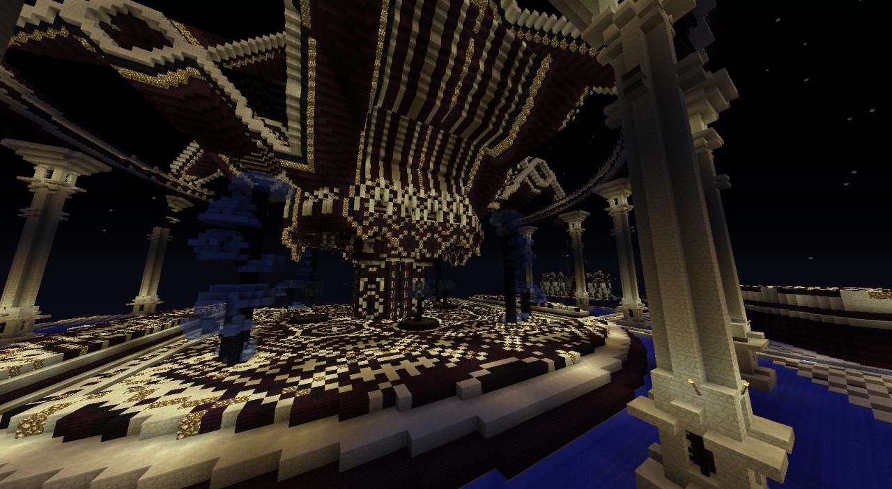 mega spawn Minecraft Map