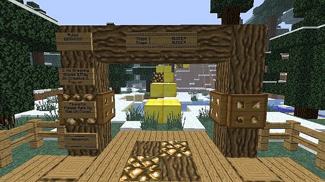 Parkour Of Bling Bling Minecraft Map