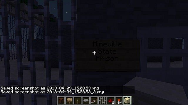 Mineville State Prison Minecraft Map
